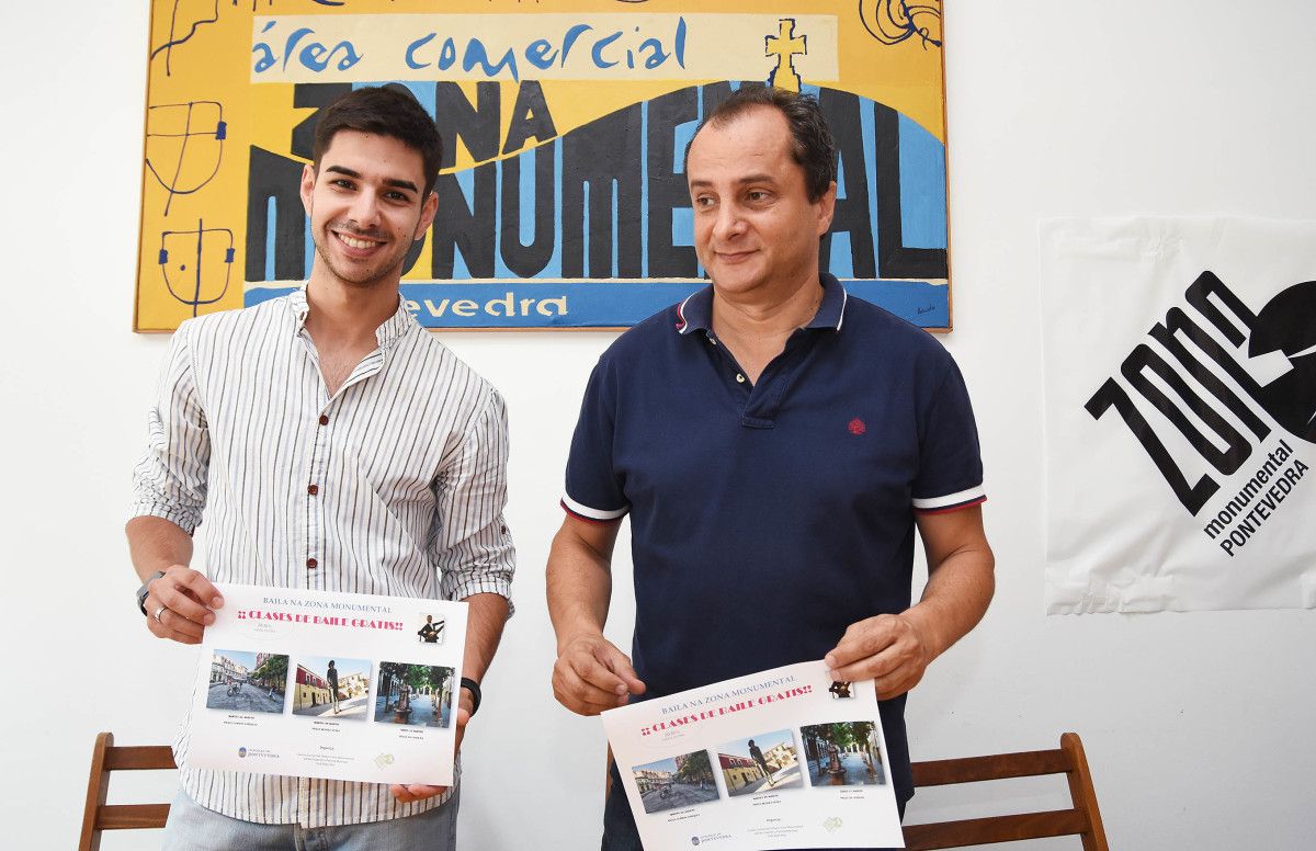 Clases de baile para dinamizar a Zona Monumental