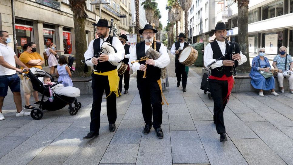 Segundo día de las Festas da Peregrina 2021