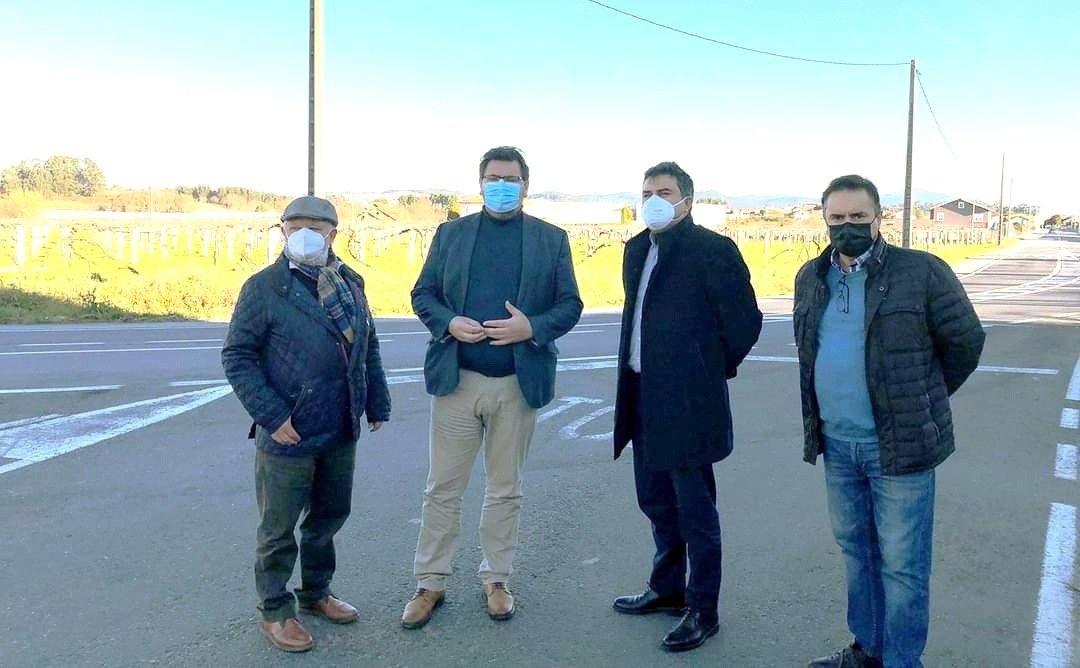 Inicio de las obras para mejorar la seguridad vial en la carretera ...