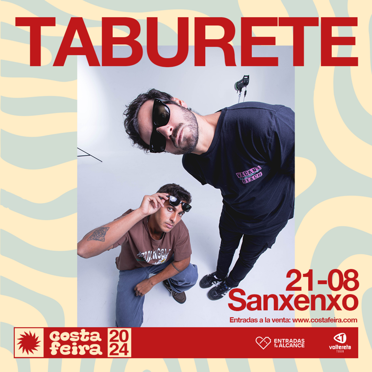 Taburete repetirá en el festival Costa Feria de Sanxenxo, en el que ...