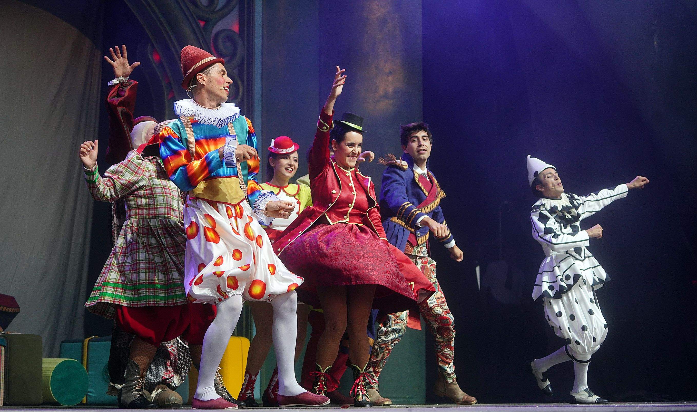 Espectáculo 'O Circo das Estrelas' de La Fiesta Escénica