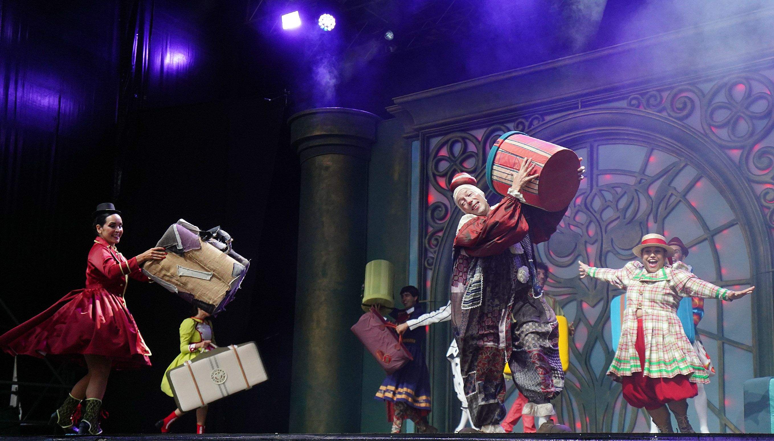 Espectáculo 'O Circo das Estrelas' de La Fiesta Escénica