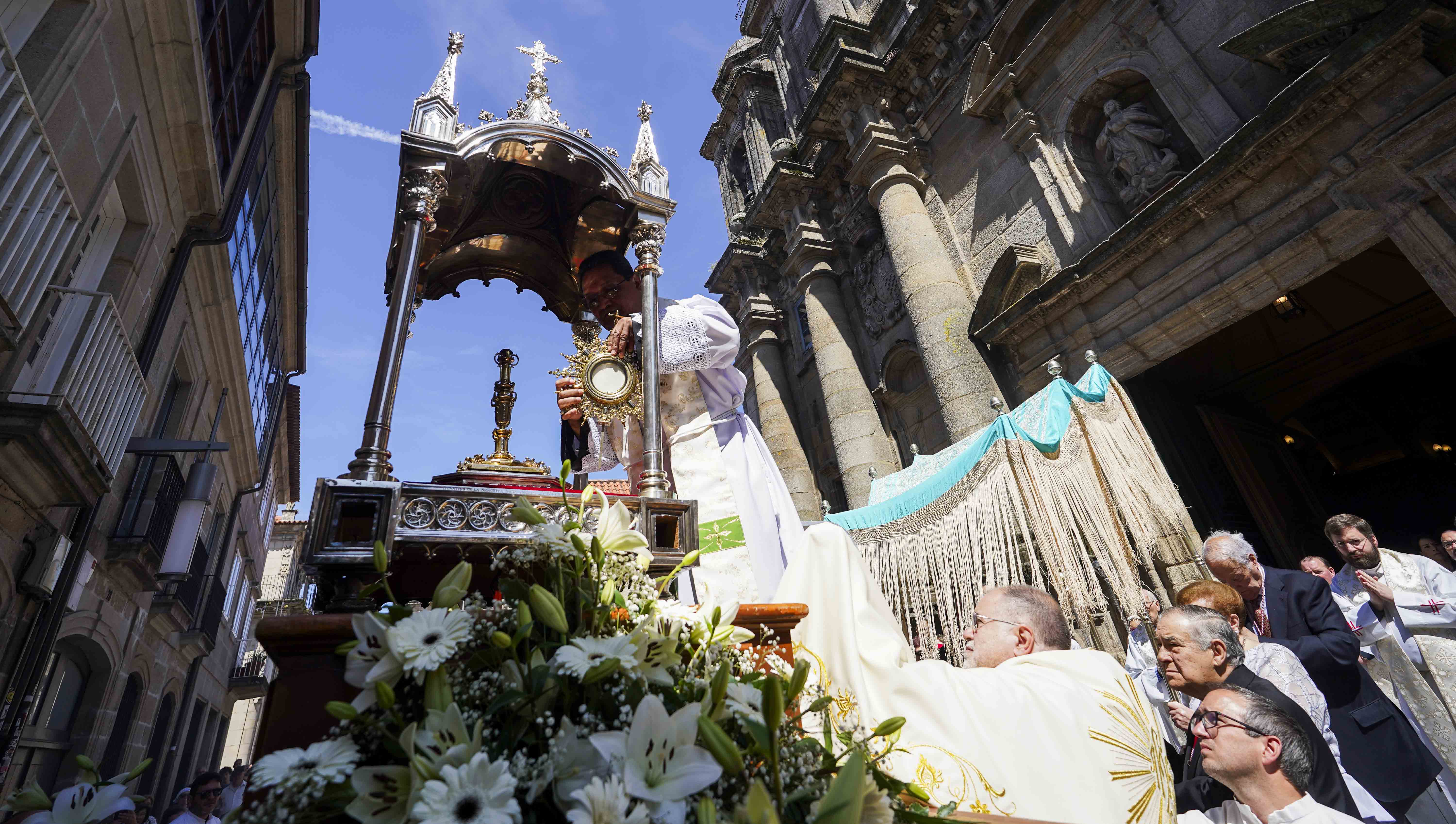 Pontevedra celebra a festividade do Corpus Christi